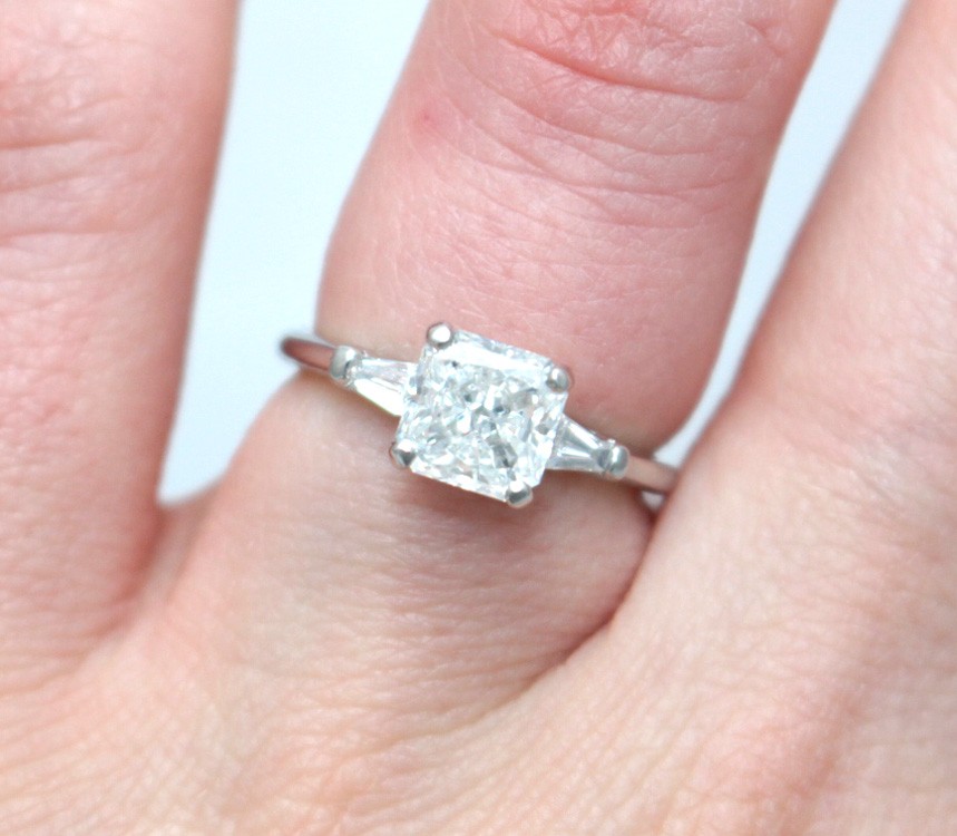 Fancy Cut Diamond Ring – Russell Lane Jewellers